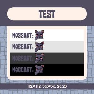 Kawaii Bongo Bat Animated Emote for Twitch and Discord, Cute Drumming ...