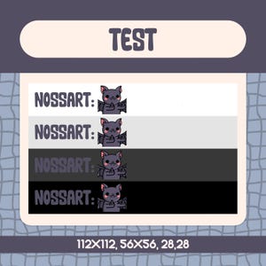 Kawaii Middle Finger Bat Animated Emote for Twitch and Discord, Cute ...