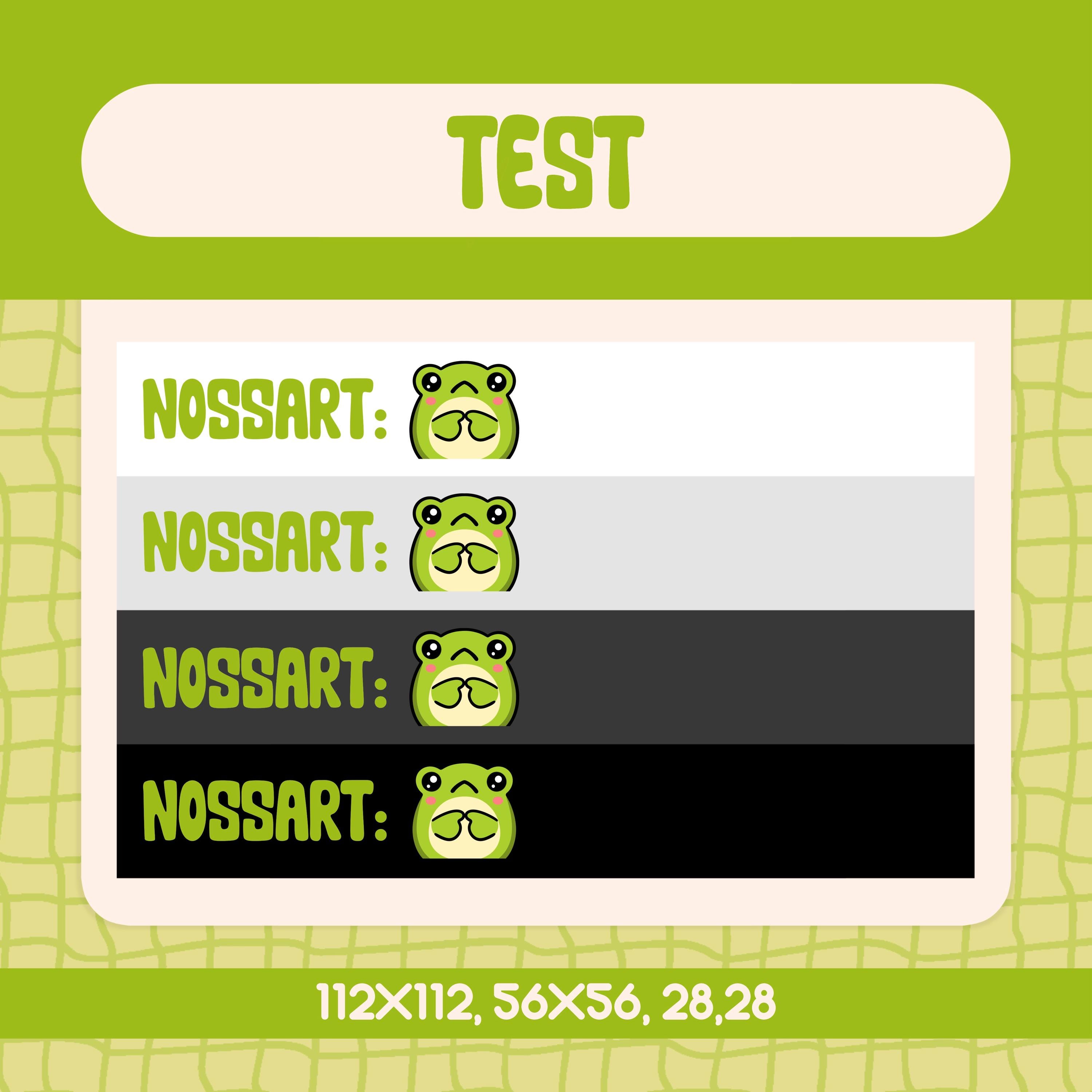 Animated UWU Frog Emote, Kawaii Twitch Reaction (digital Download) - Etsy