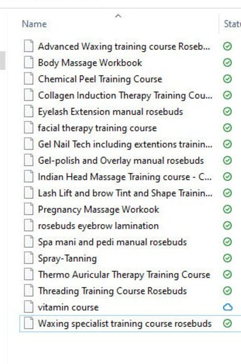 Editable Waxing Training Manual - Etsy