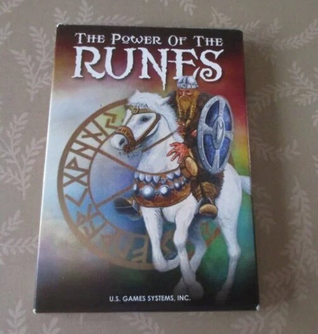 The Power of the Runes Oracle Cards Norse Mythology - Etsy