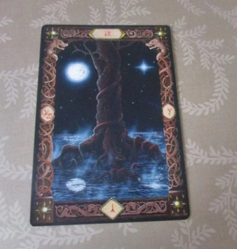 The Power of the Runes Oracle Cards Norse Mythology - Etsy