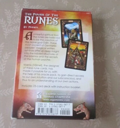 The Power of the Runes Oracle Cards Norse Mythology - Etsy