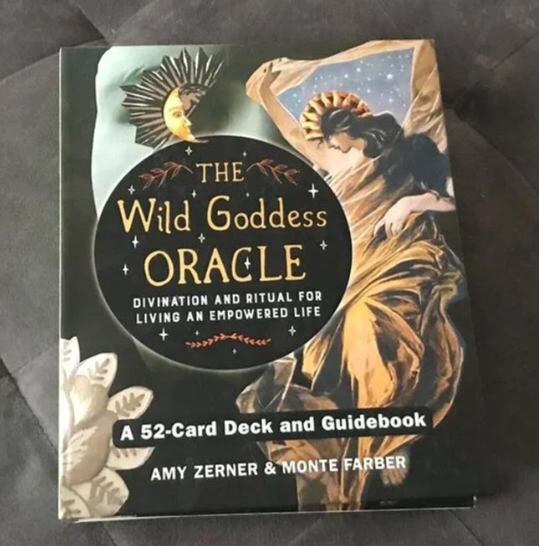 The Wild Goddess Oracle Cards NEW Amy Zerner & Monte Farber - Etsy