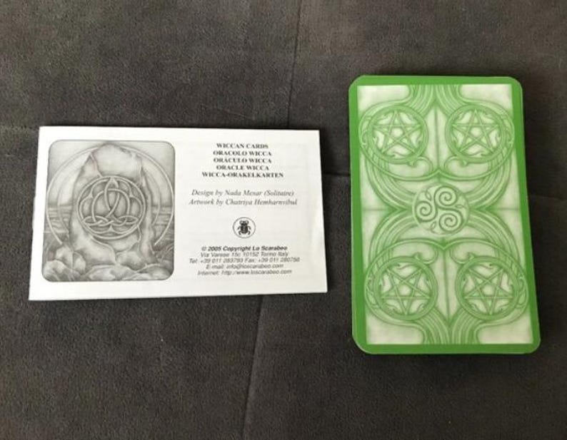 Wiccan Cards RARE OOP Oracle Cards Wicca Pagan Magick - Etsy