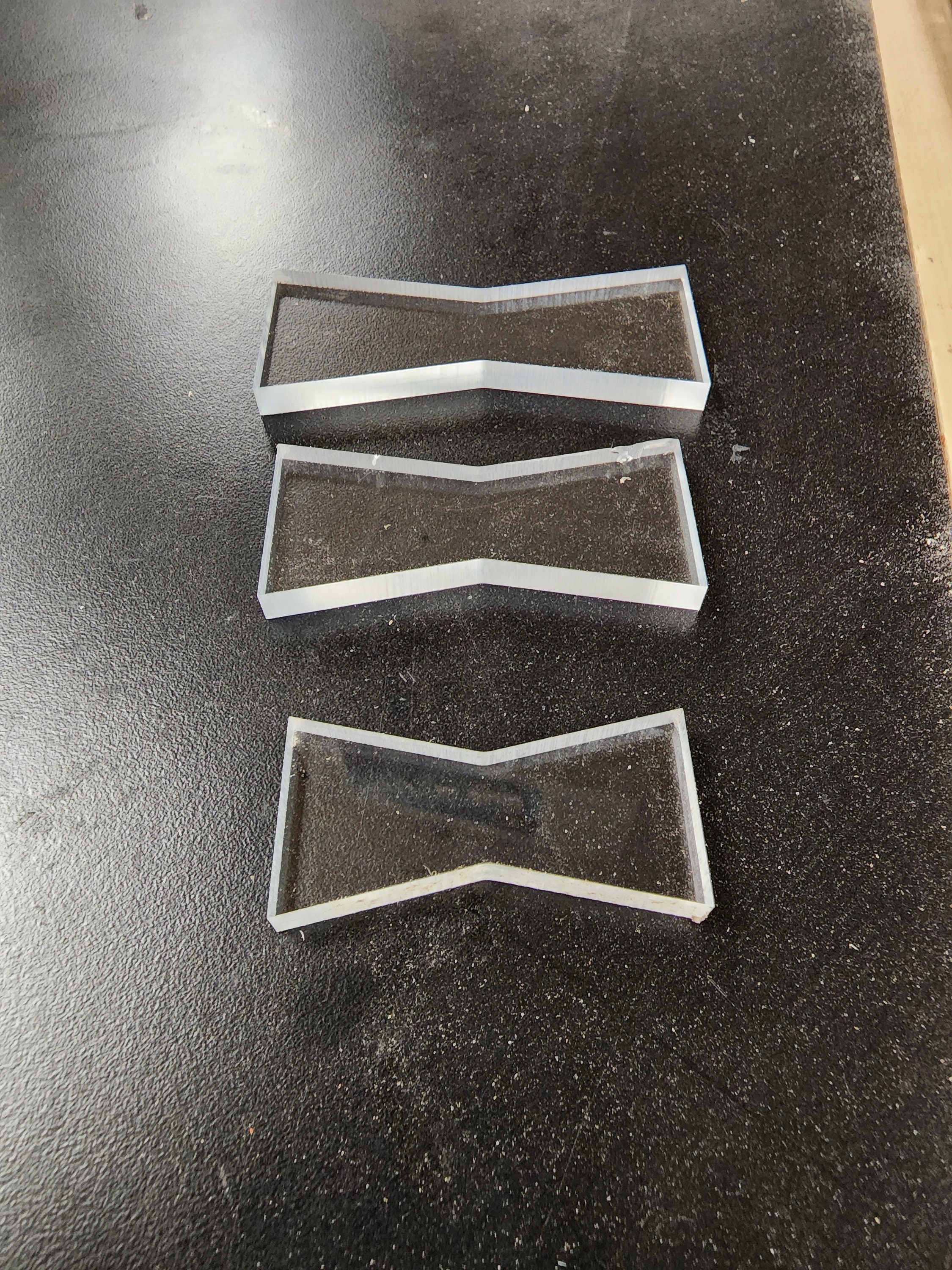 Acrylic Woodworking Bowtie Inlay Router Cutout Template 3 Pack - Etsy