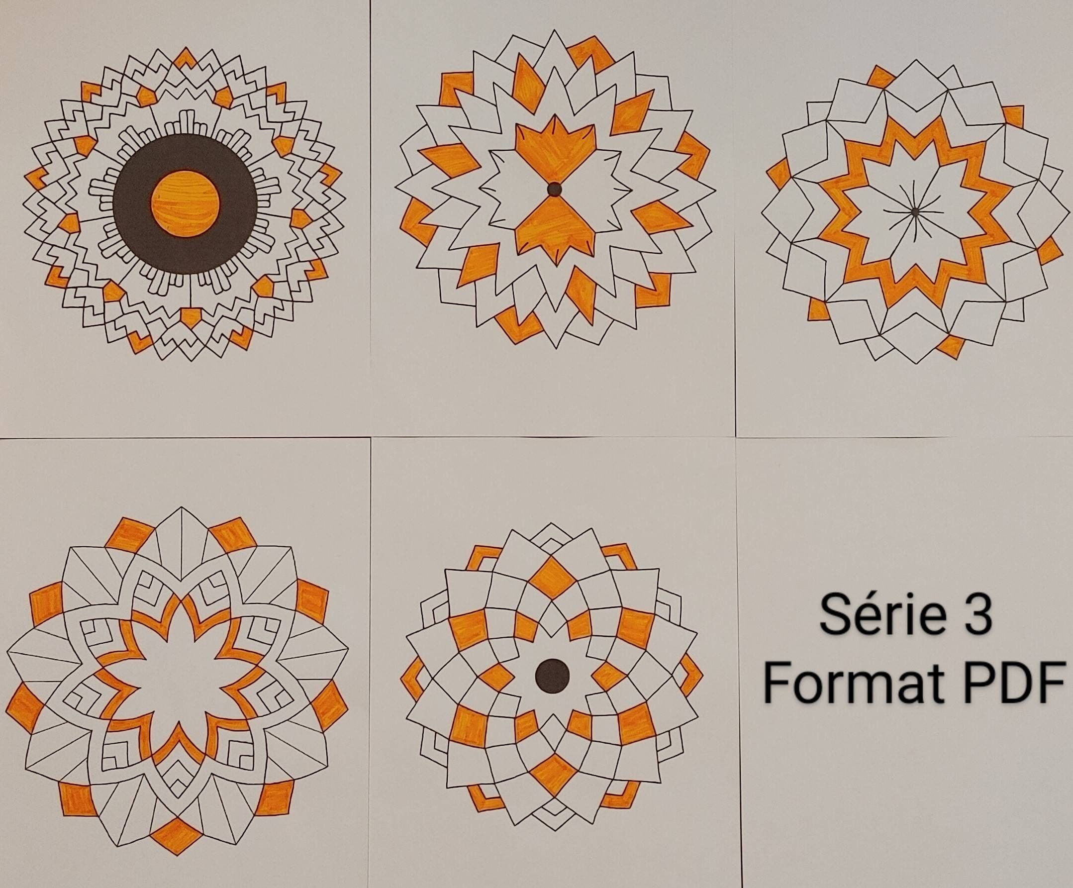 15 mandalas à colorier - Etsy Canada