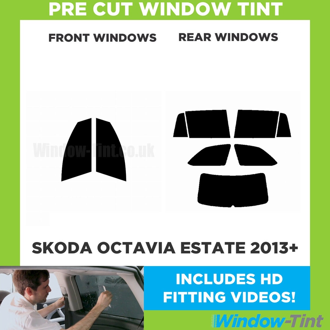 Skoda Octavia Estate Pre-cut Window Tint Kit – 2013+ - Etsy