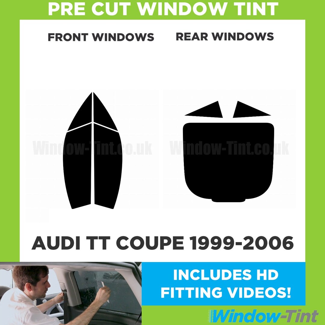 Audi TT Coupe Pre Cut Window Tint Kit (1999-2006) - Etsy