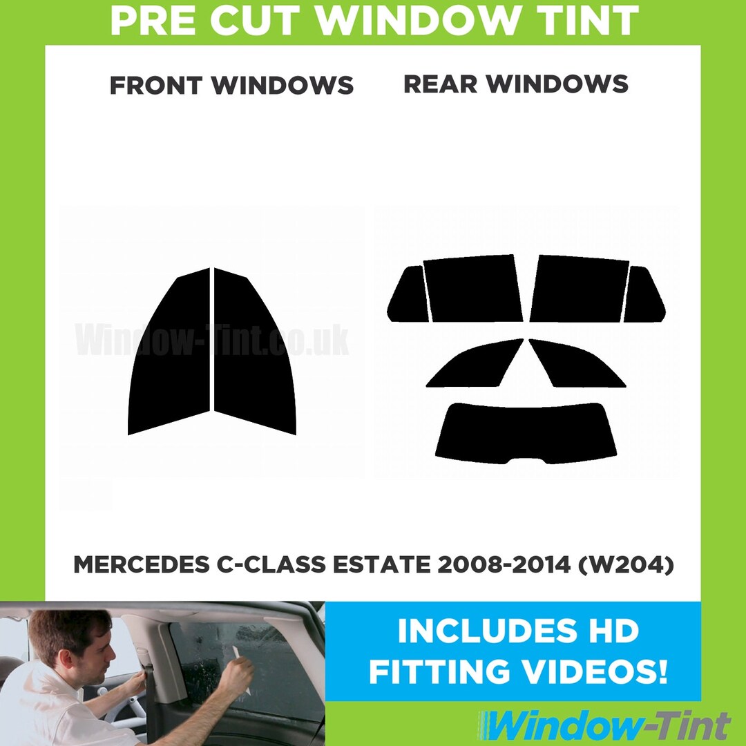 Mercedes C-class Estate Window Tint Kit – Pre Cut (2008-2014) - Etsy