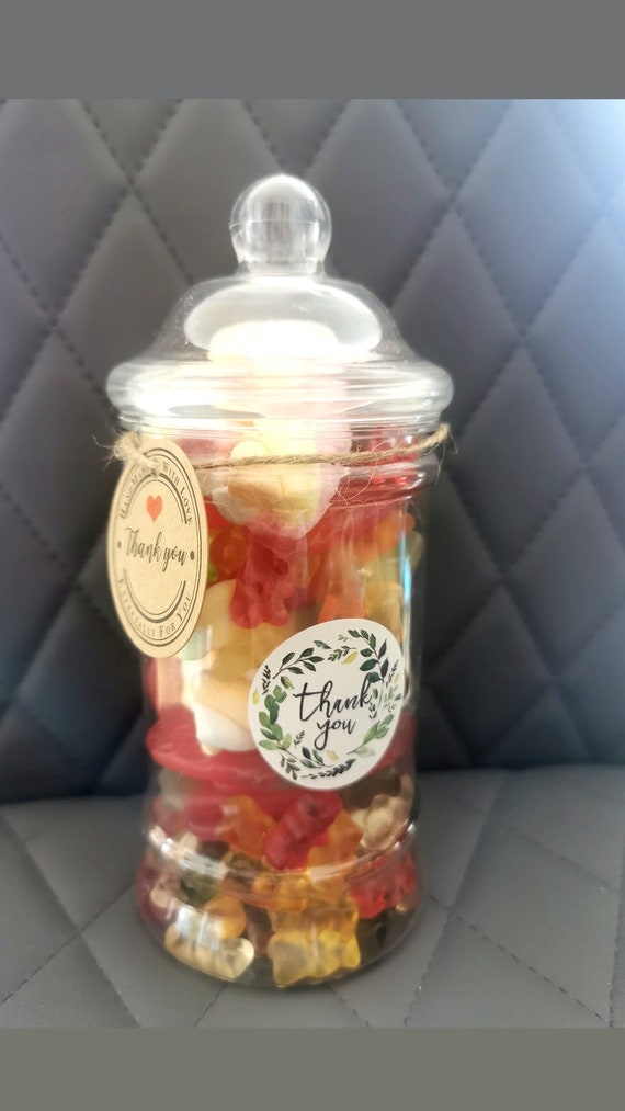 Retro Sweet Jars Filled With Sweets - Etsy