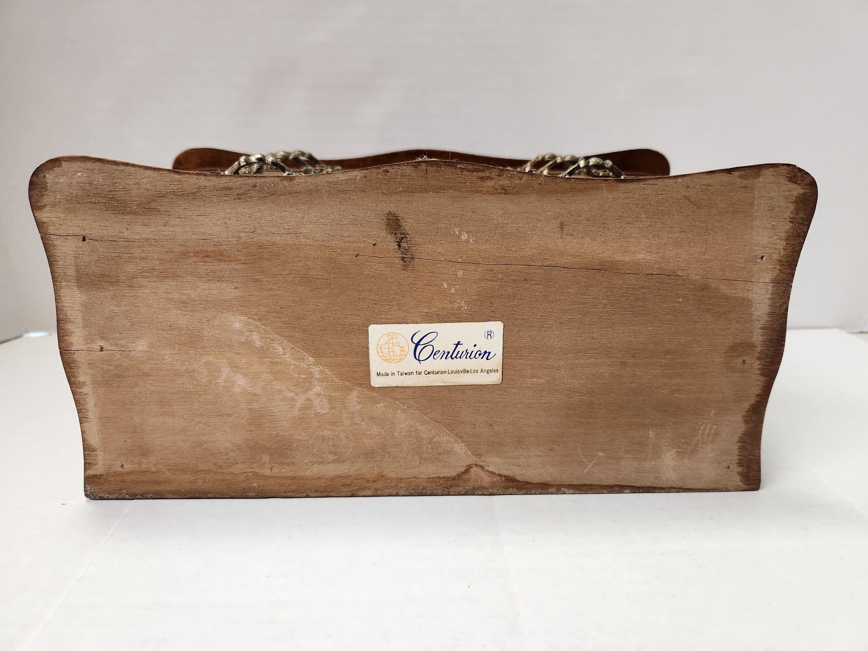 Vintage Centurion Wood Jewelry Box - Etsy