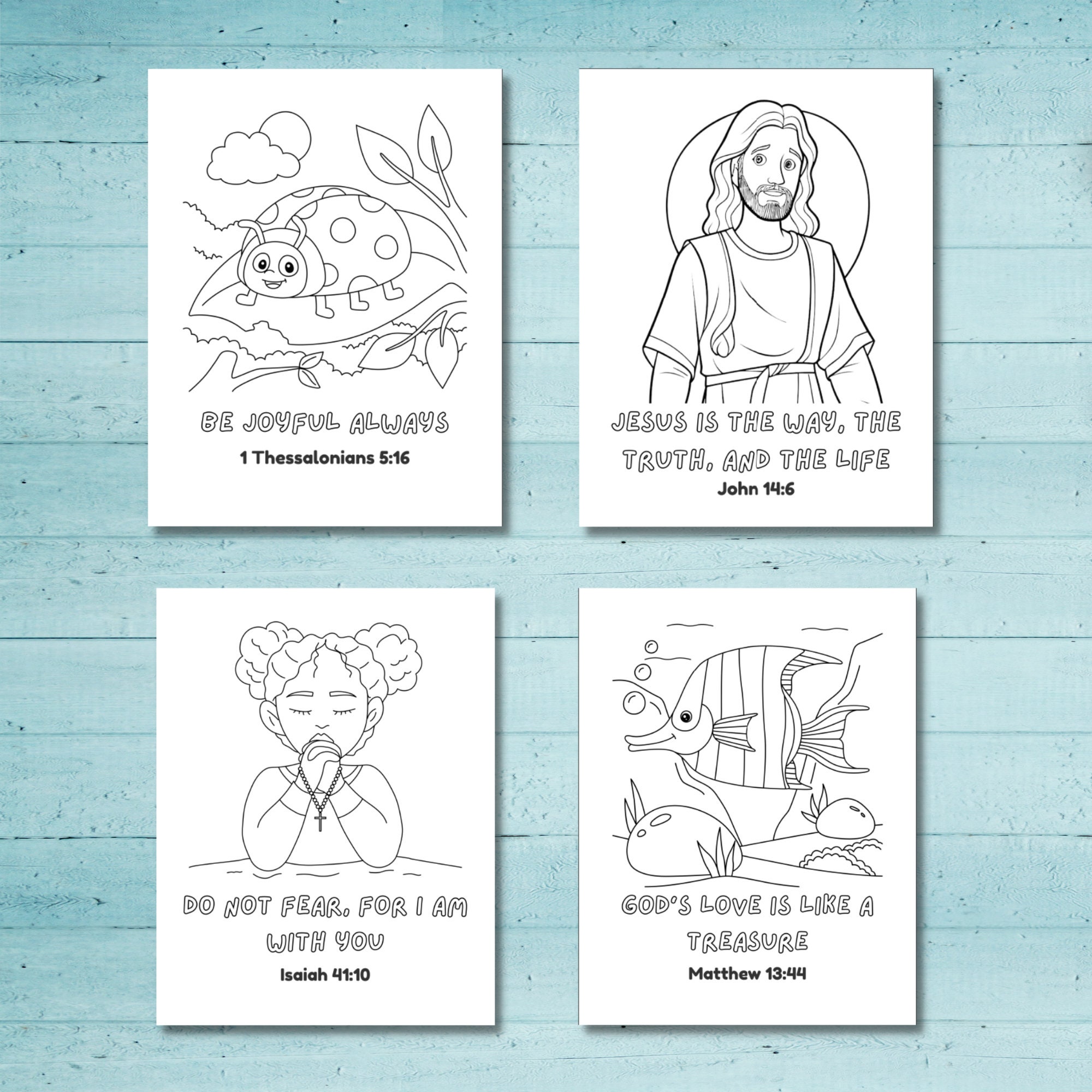 35 Bible Verse Coloring Pages for Preschoolers - the Perfect Preschool ...