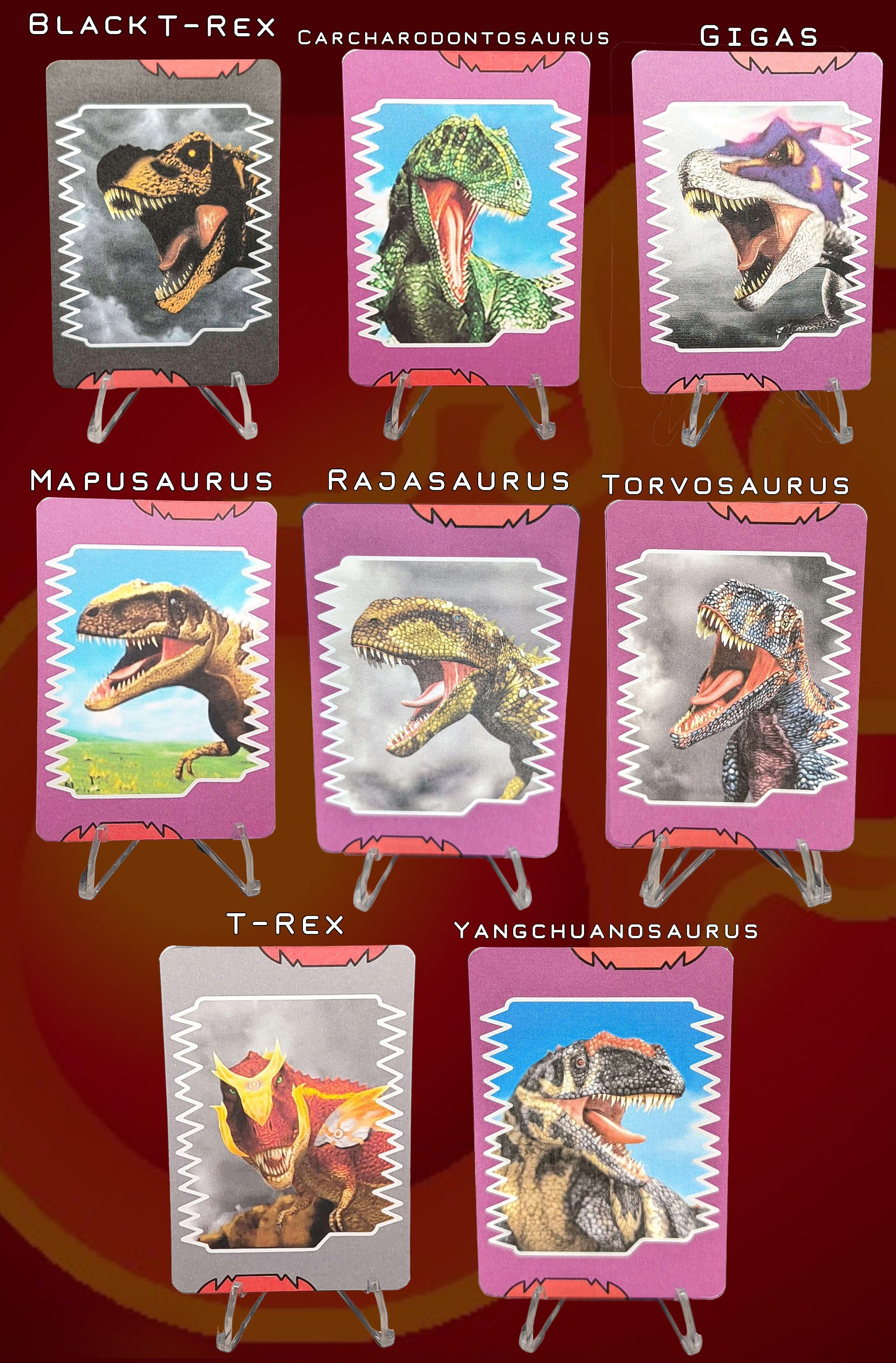 Dinosaur King Carcharodontosaurus Spectral Armor ScottishCardboard