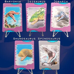 Dinosaur King Replica Spectral Armor Cards - Etsy