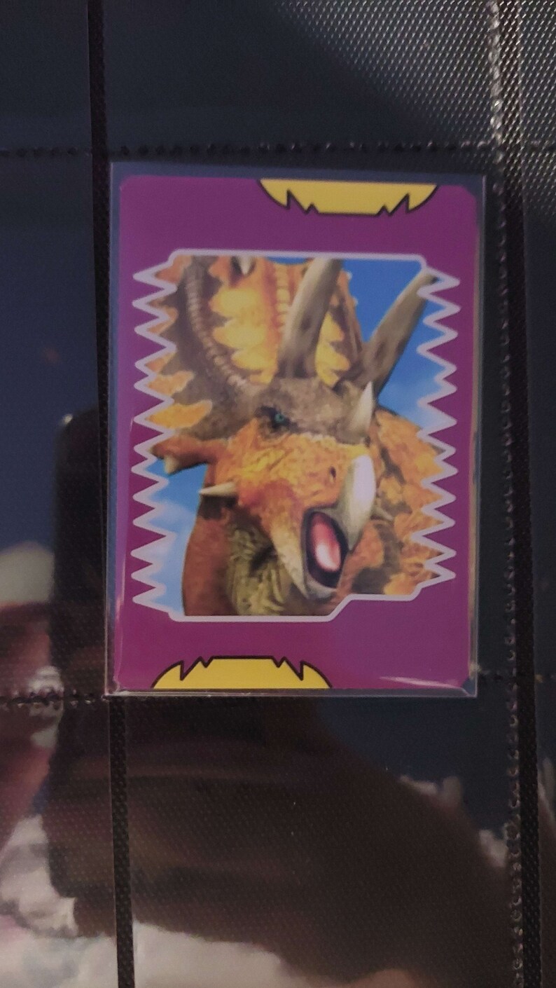 Dinosaur King Replica Spectral Armor Cards - Etsy