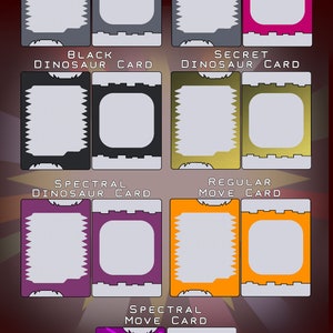 Custom Dinosaur King Cards - Etsy