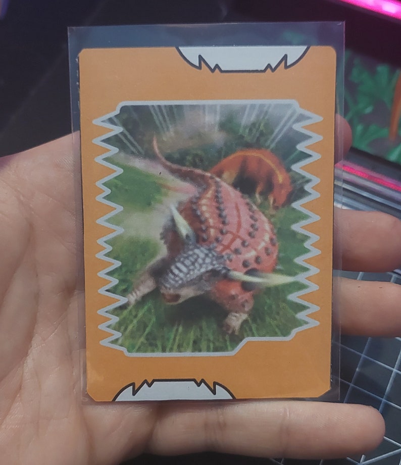 Dinosaur King Replica Anime Move Cards - Etsy