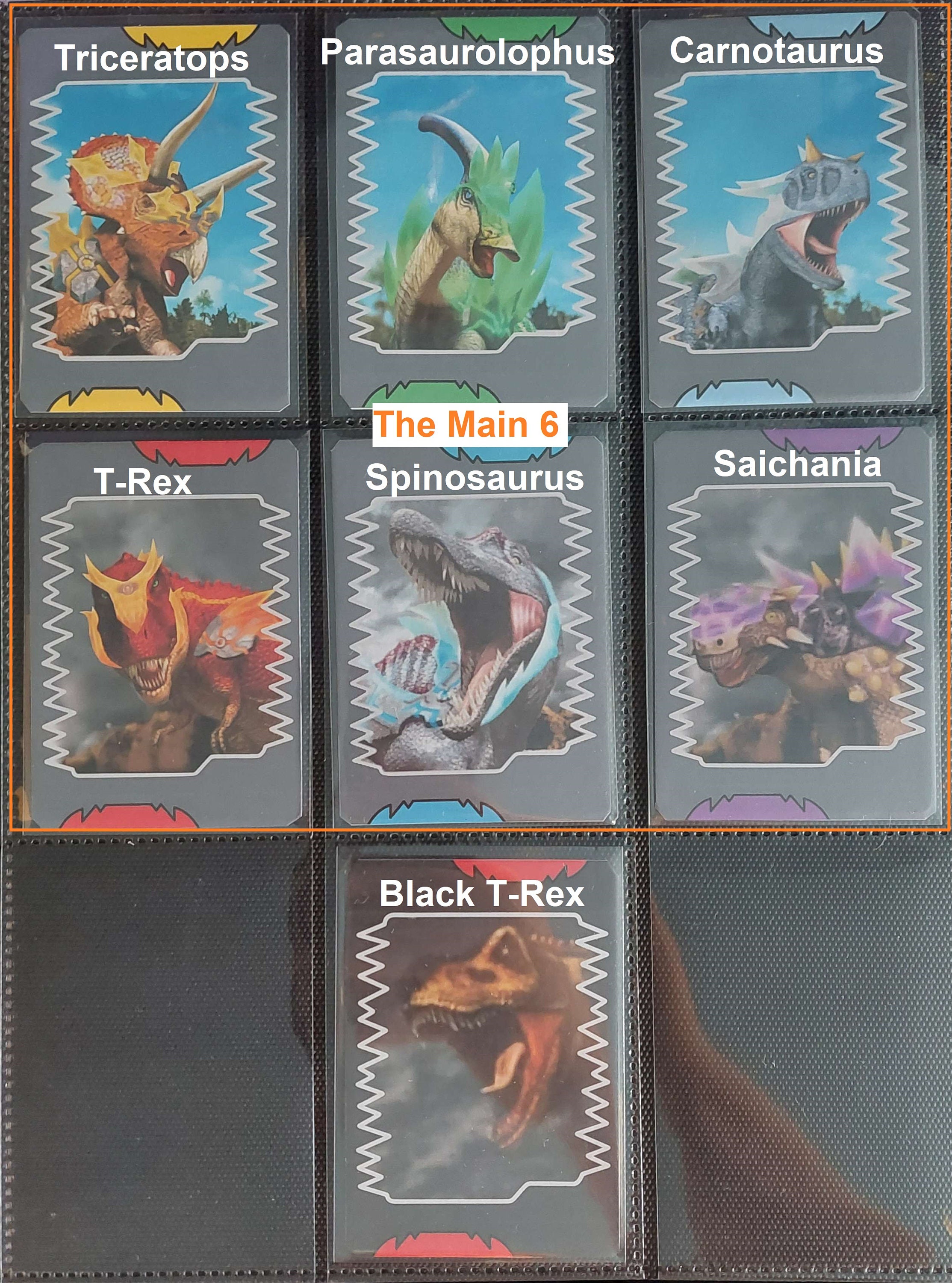 Dinosaur King Spinosaurus Card