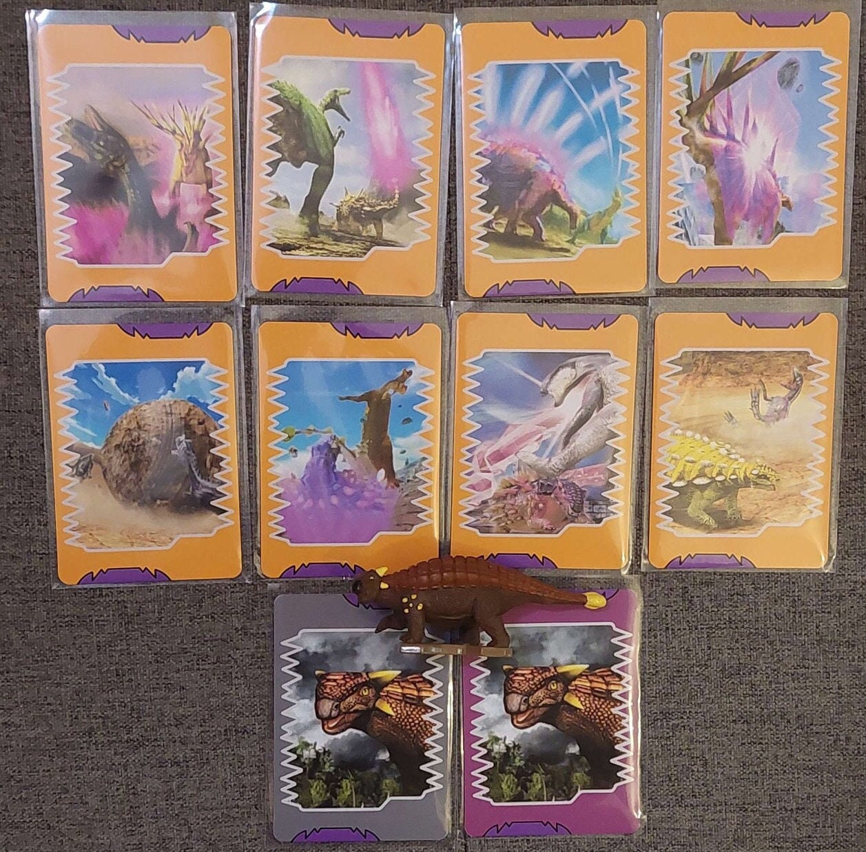 Dinosaur King Triceratops Move Cards