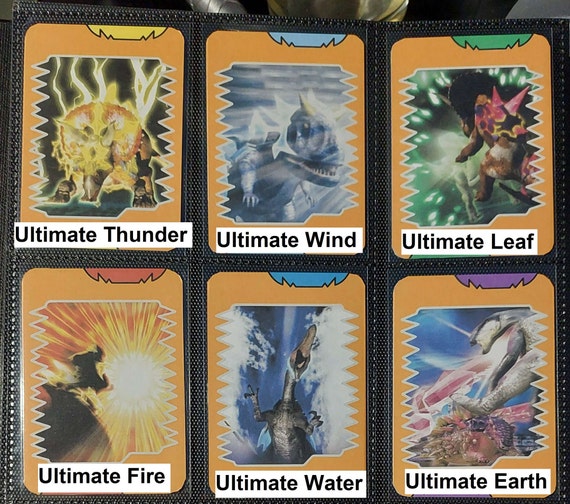 Dinosaur King Cards Fire