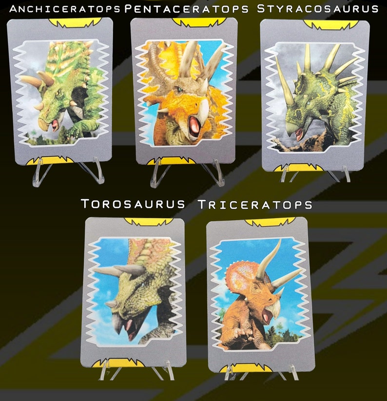 All Season 1 Dinosaur King Dinosaur Cards - Etsy