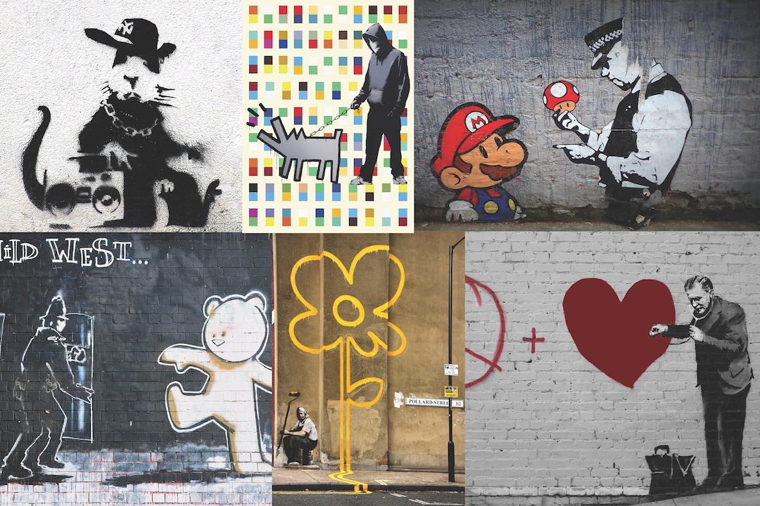 Banksy Collage High-resolution Digital Download & Print - Etsy Australia