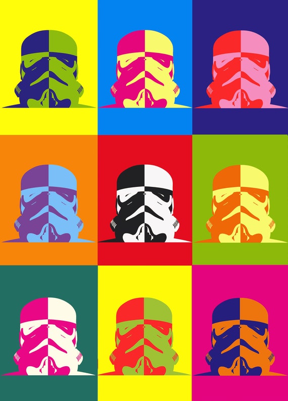 Stormtrooper Pop Art