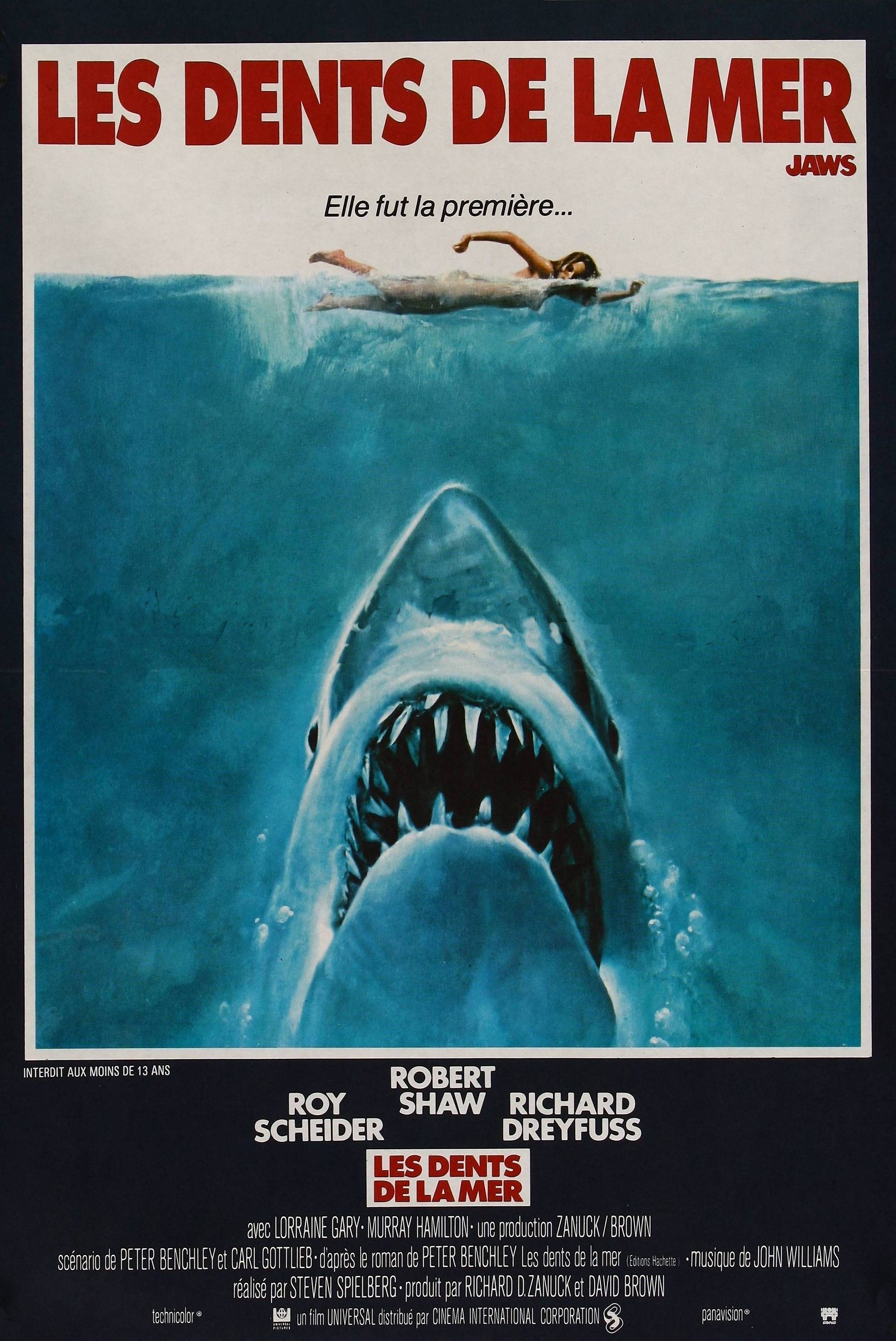 Jaws Movie Poster 1975