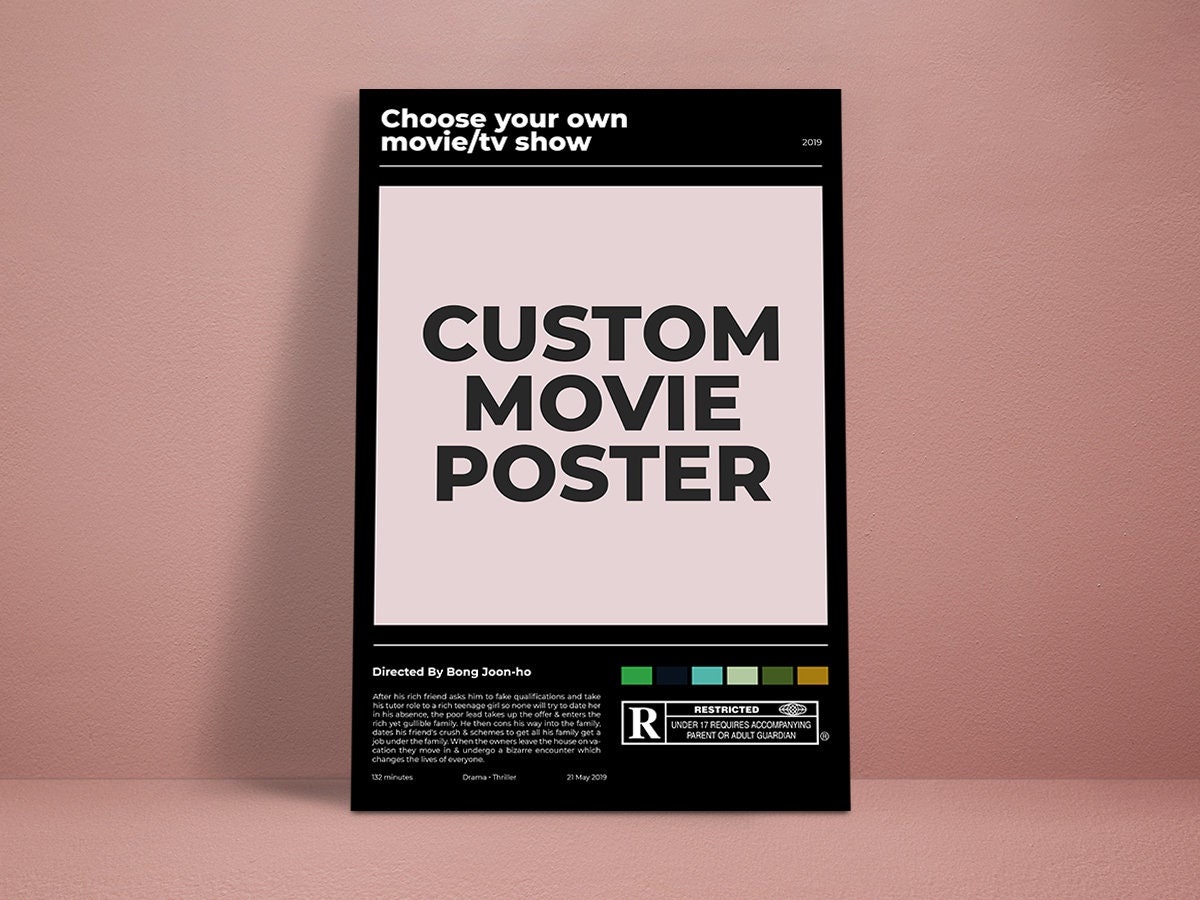Make Your Own Movie Poster Template Make Your Own Movie Poster Template
