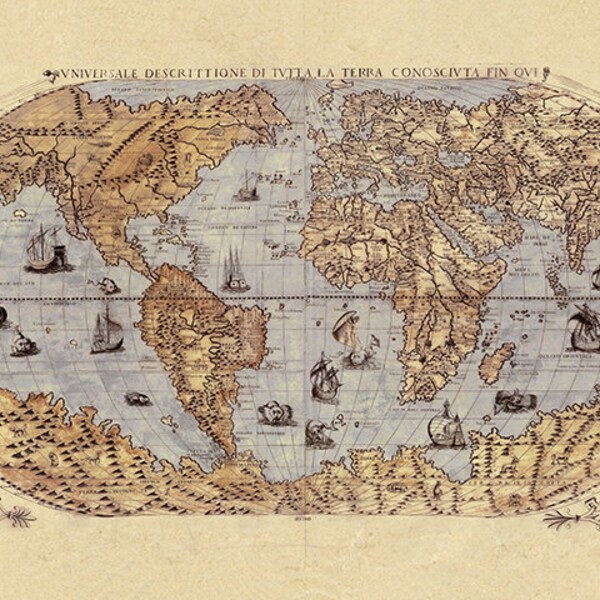 Medieval Mapmaker - Etsy