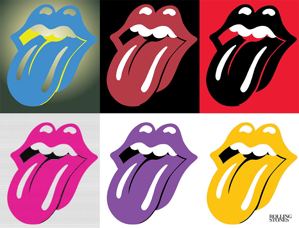 Pop Art Rolling Stones