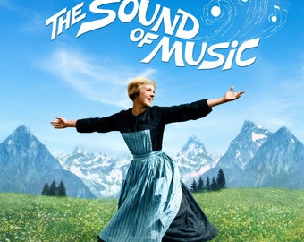 Vintage the Sound of Music Movie Poster Print - Etsy