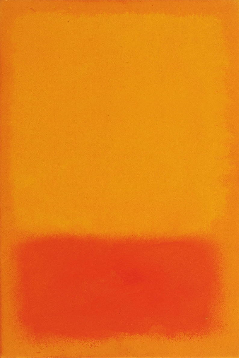 Mark Rothko Orange and Yellow INSTANT DOWNLOAD High-resolution - Etsy