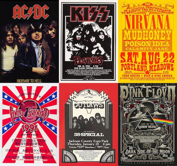 Vintage Rock Poster