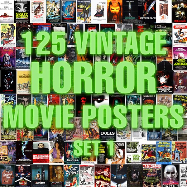 Horror - Etsy