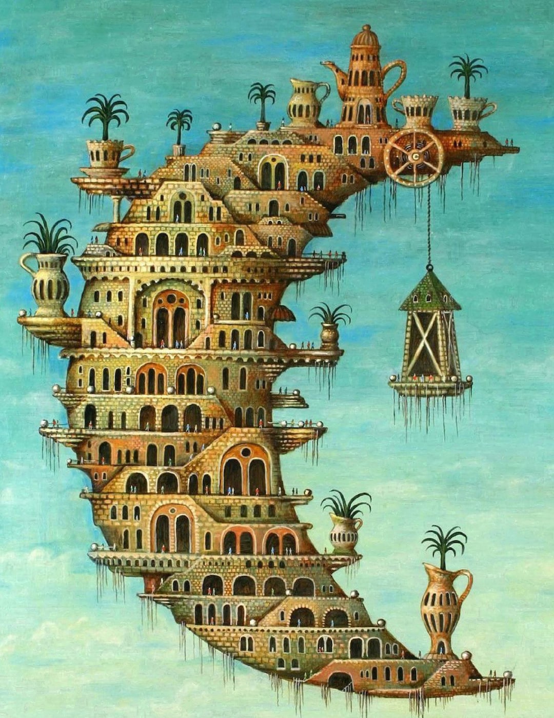 Living on the Moon by Salvador Dalí High-resolution Digital - Etsy ...