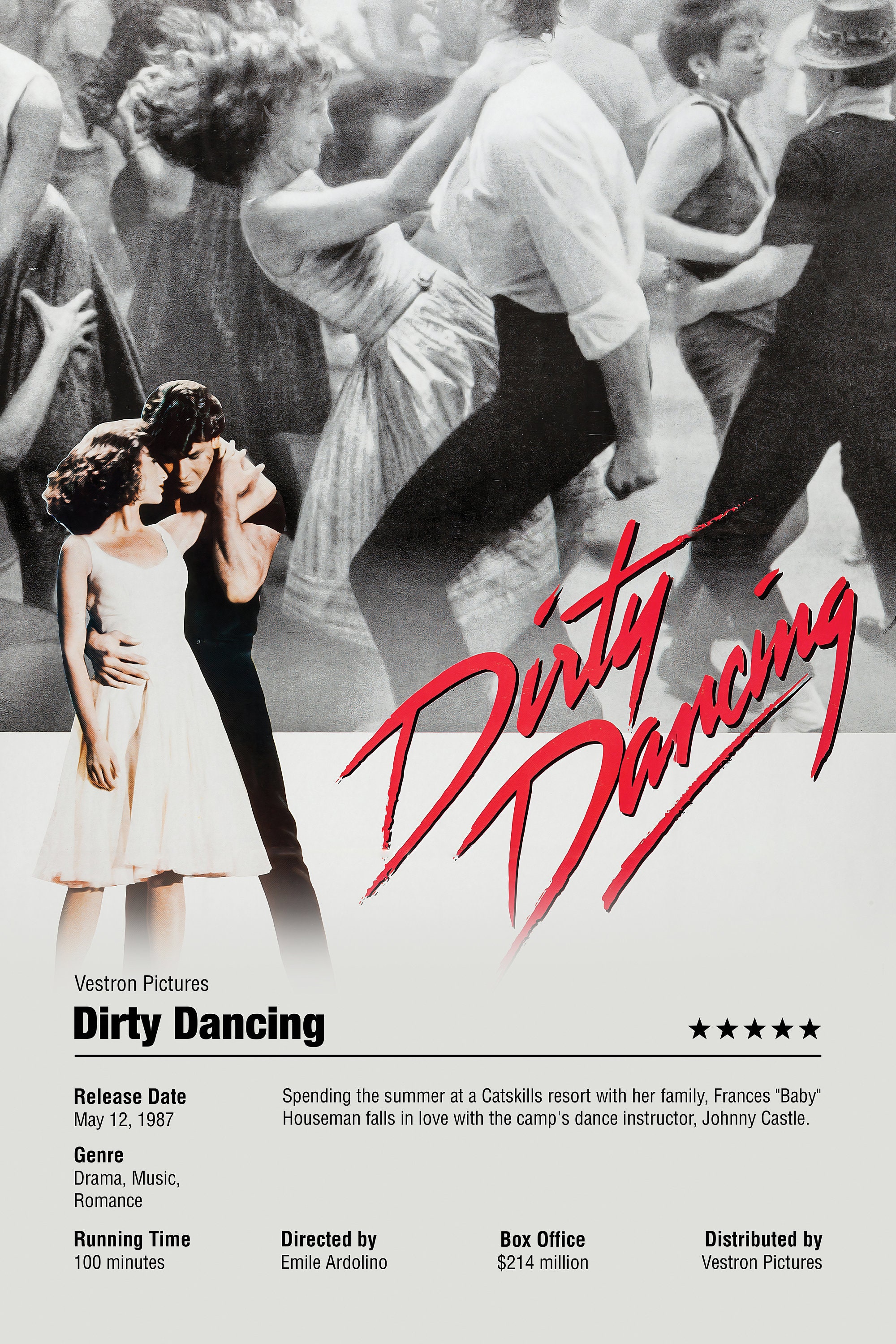 Dirty Dancing Movie Cover