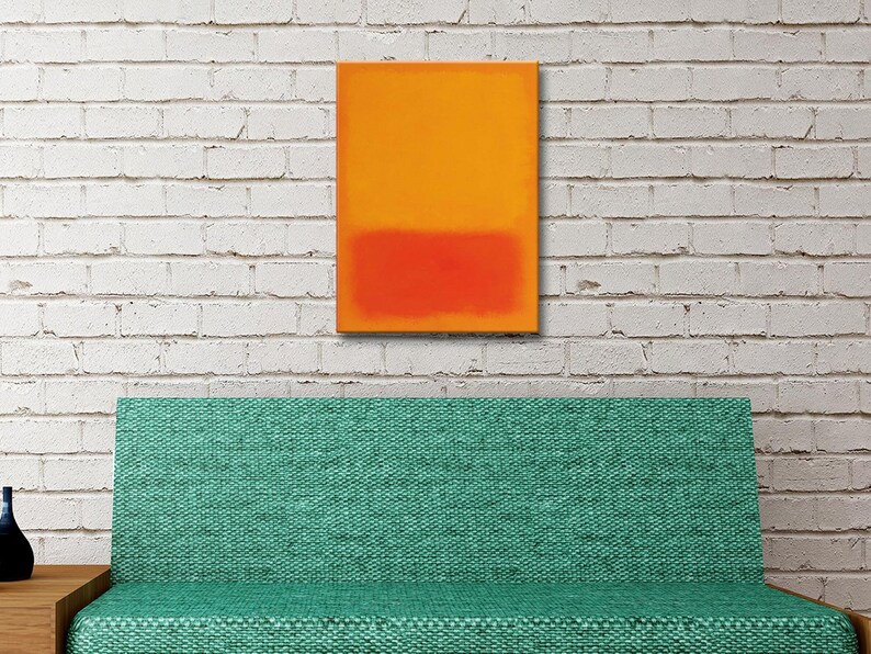 Mark Rothko Orange and Yellow INSTANT DOWNLOAD High-resolution - Etsy