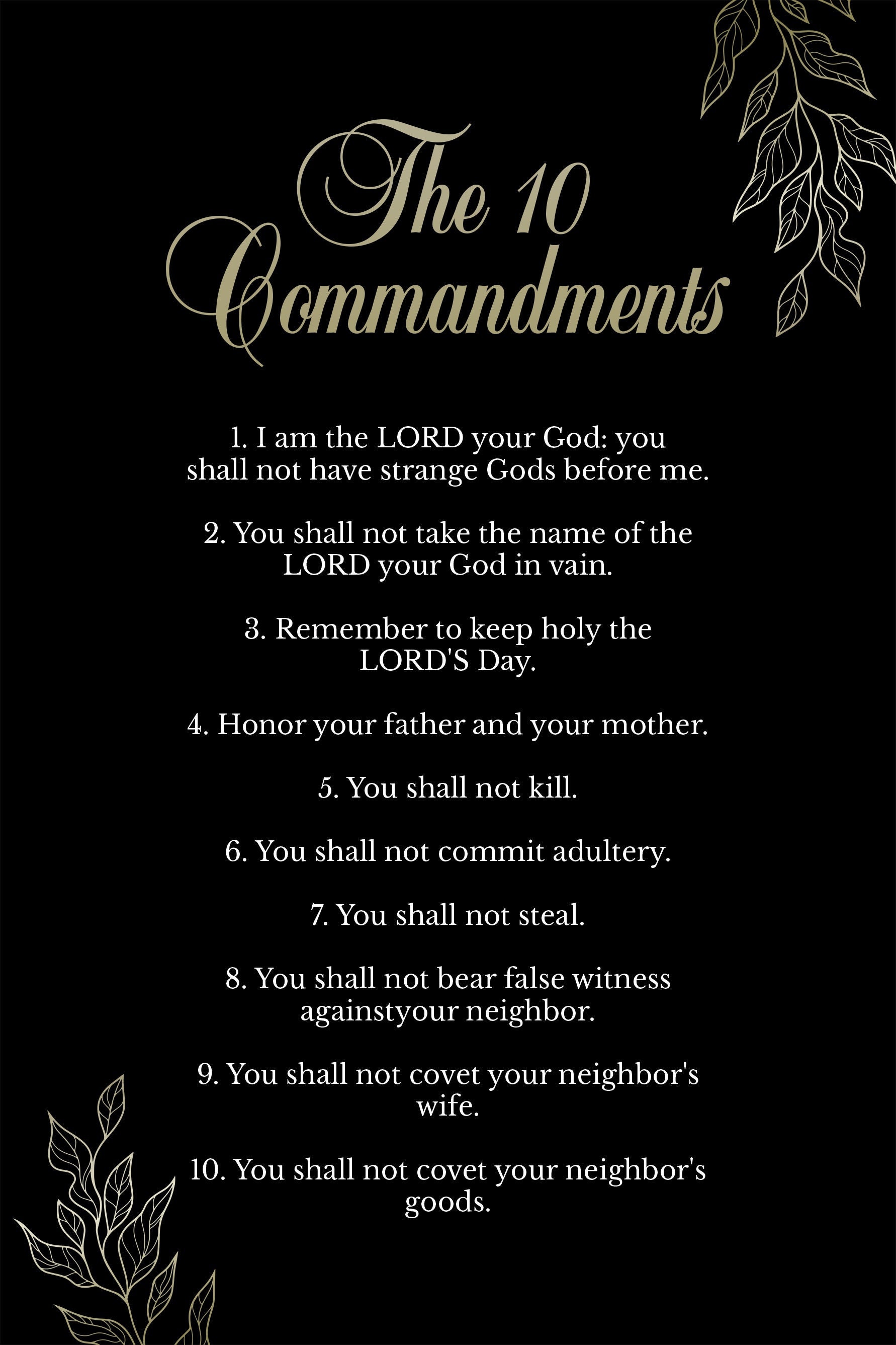 The Ten Commandments, Bible, Good, HD Phone Wallpaper, 49% OFF