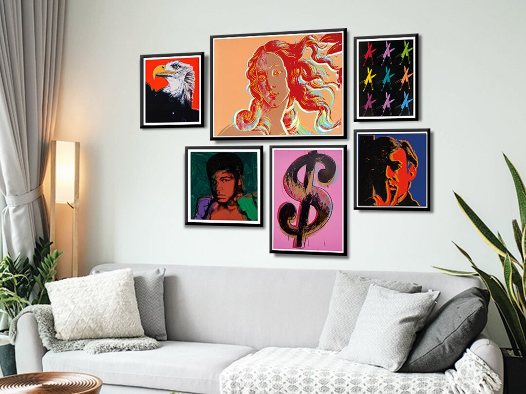 Andy Warhol Digital Art Prints set 2 INSTANT DOWNLOAD High - Etsy