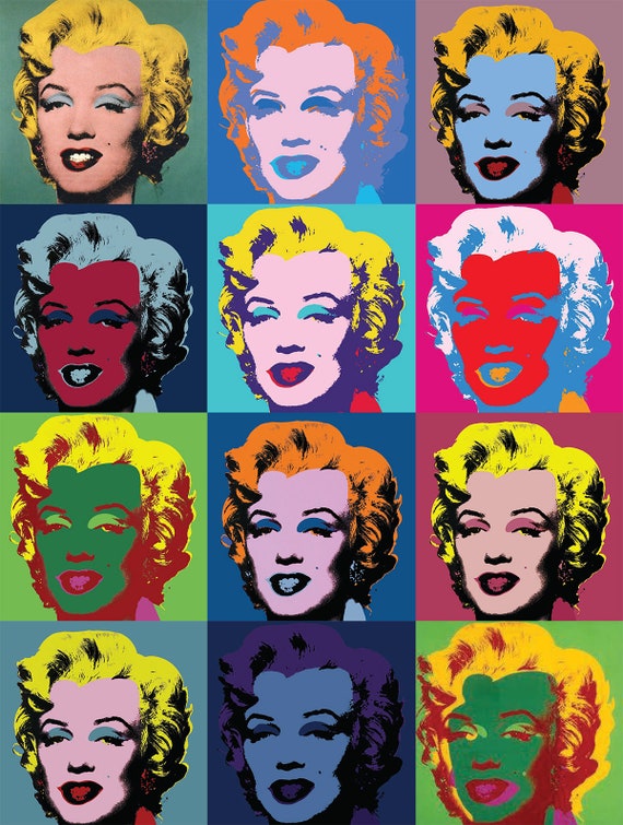 Pop Art Andy Warhol Marilyn Monroe Pop Art Andy Warhol Marilyn Monroe