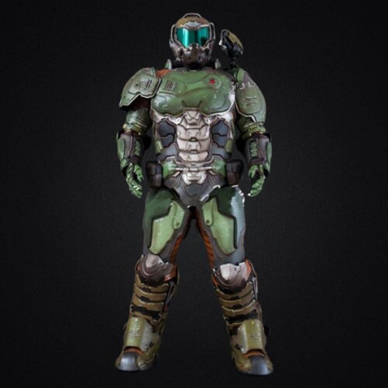 Doom Slayer Full Costume - Etsy