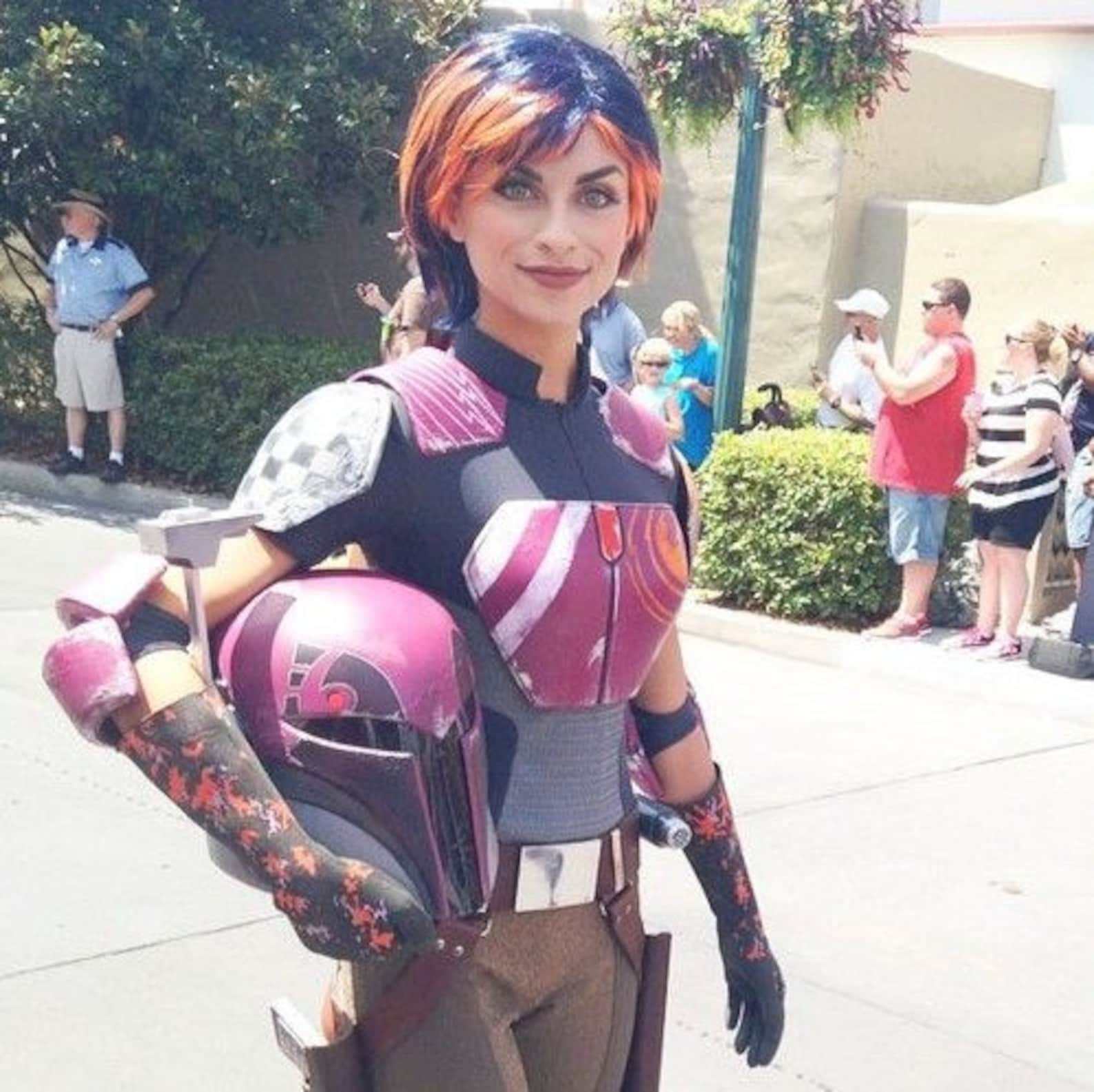 Sabine Wren Costume & Helmet - Sabine Wren Cosplay - Mandalorian Armor ...