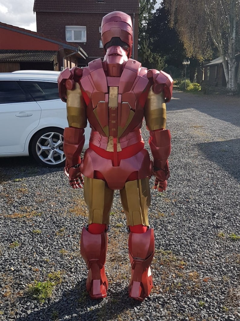 Ironman Mk6 Armor Helmet - Costume Suit for Cosplay - STL 3D Print ...