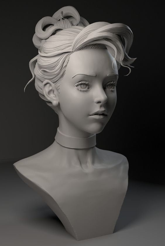Face 3D Modeling Services- Turn Your Face to 3D Model and 3D Printable ...