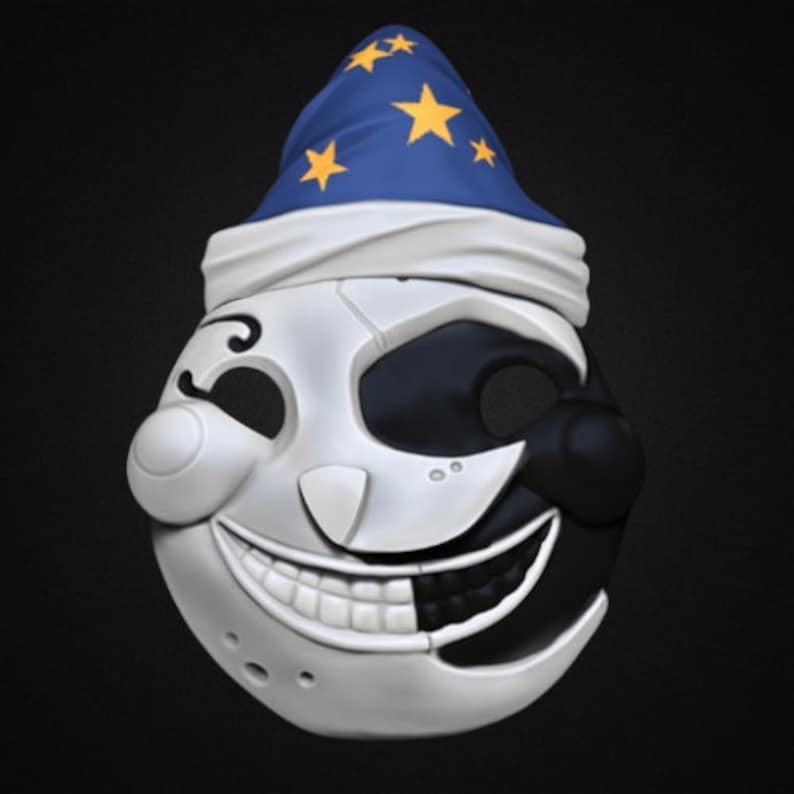 Moondrop Fnaf MOON Inspired Mask Security Breach - Moondrop Cosplay ...