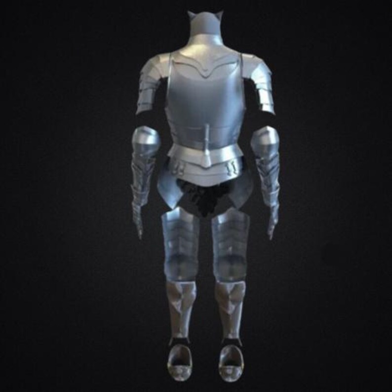 Blaid Wolf Full Body Armor With Helmet and Huge Sword 3D Model STL ...