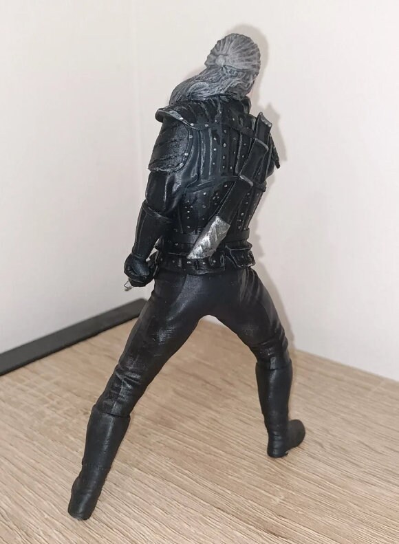 The Witcher Figure 3D Print Stl File,3d Digital, Instant Download Drive ...