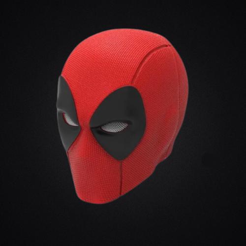 Deadpool Mask 3D Model STL - Deadpool Mask Cosplay - STL 3D Print Fyle ...
